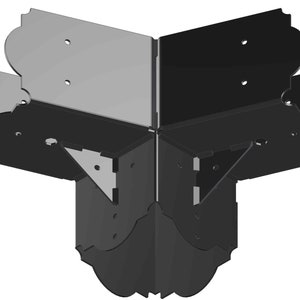 DIY 6x6 Heavy Duty 45-degree Octagon Bracket | 1-pack | Craft With ...