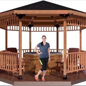 DIY Heavy Duty Iron Octagon 8-way Spider Bracket Kit - Craft Your Own ...