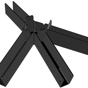 Industrial Strength Spider Bracket for Heavy Duty Mounting - Partial ...