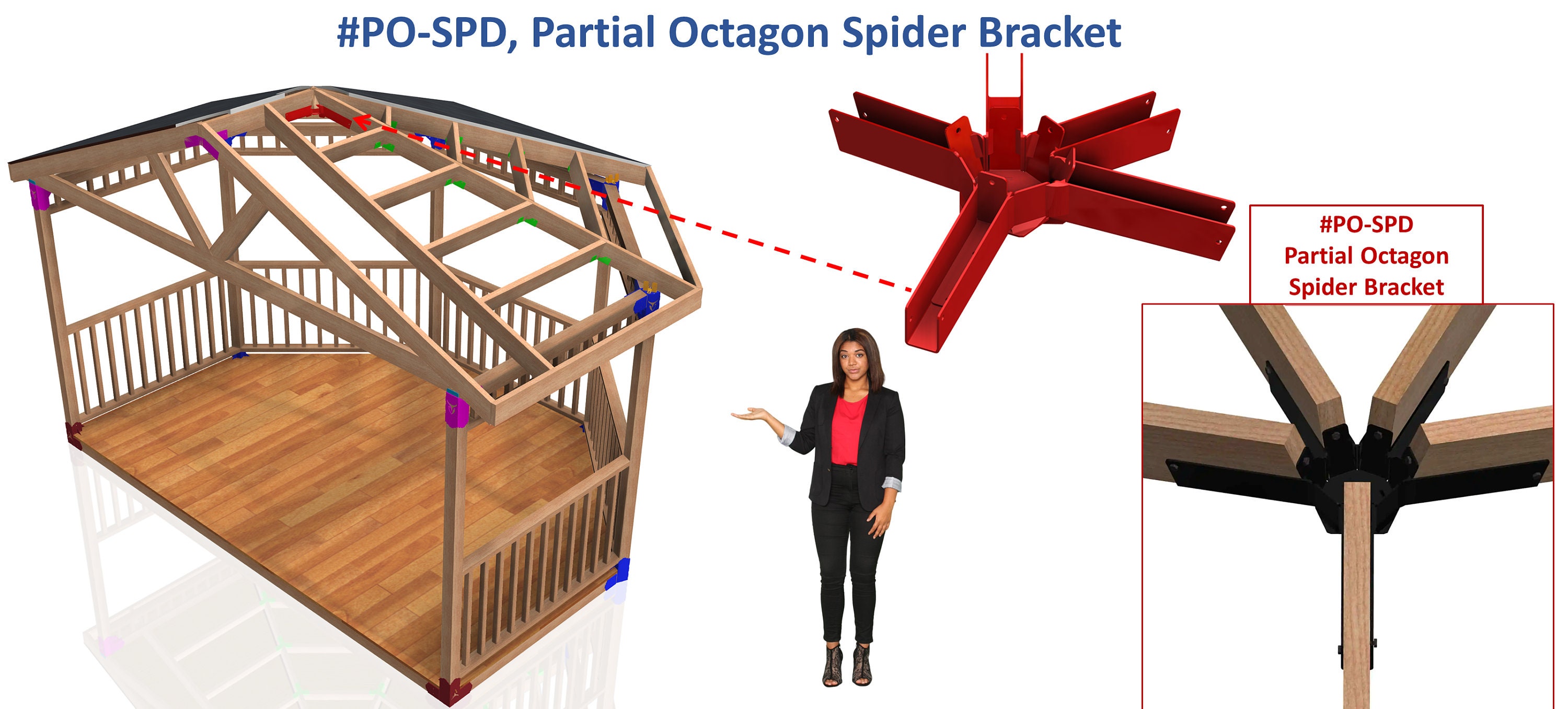 DIY Heavy Duty Partial Octagon Spider Bracket - Etsy