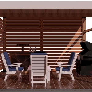 DIY 6x6 Freestanding Lean to Brackets Kit - Easy-to-build Garden ...