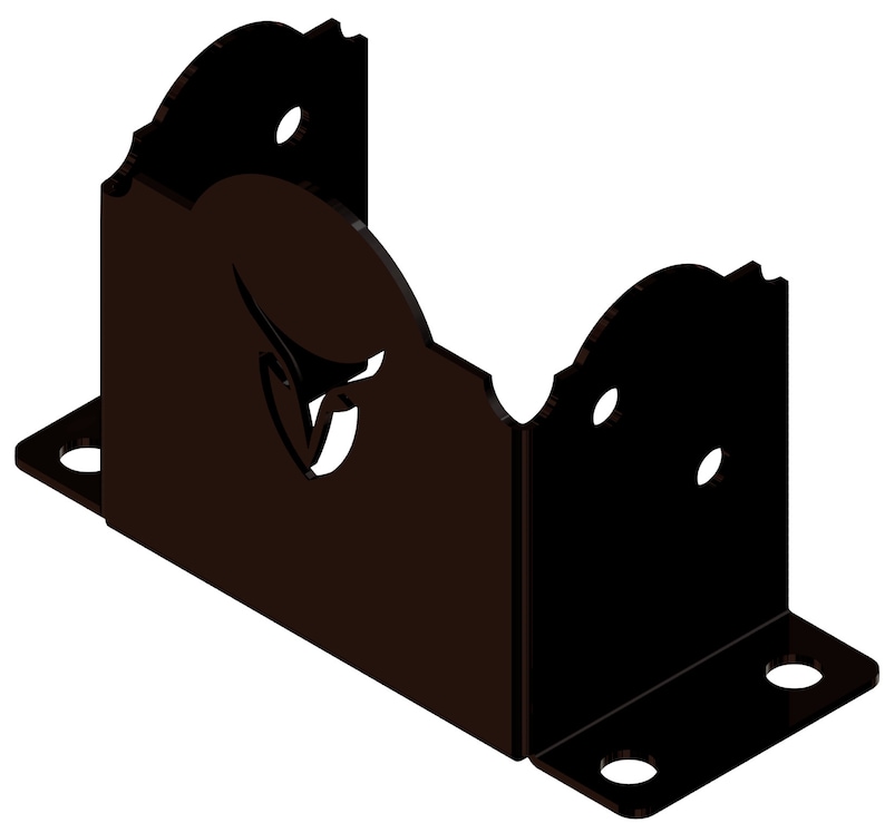 DIY Heavy Duty 4x6 Post Anchor Bracket for Concrete| Affordable and ...
