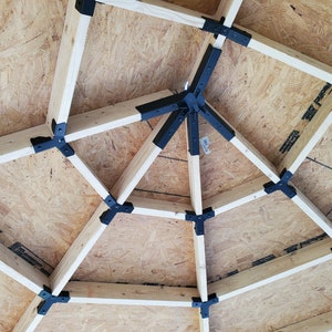 Heavy Duty DIY Partial Octagon Spider Bracket - Etsy