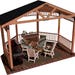 DIY Partial Octagon Gazebo Brackets Kit: 6x6, Wall Attached or ...