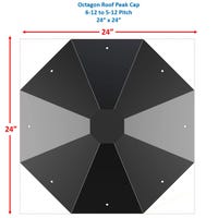 Octagon Gazebo 2nd Tier Roof Rafter Brackets Kit: DIY Gazebo Upgrade ...