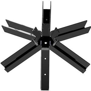 DIY Heavy Duty Iron Hexagon 6-way Spider Bracket Kit - Craft Your Own ...