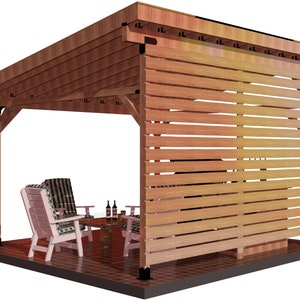 DIY Lean-to Brackets Kit: Adjustable Width & Pitch, Easy Build - Etsy