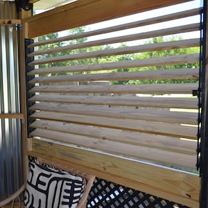 DIY Decorative 36" Louvers Kit | Wood/ Pvc Louvers for Privacy & Safety ...