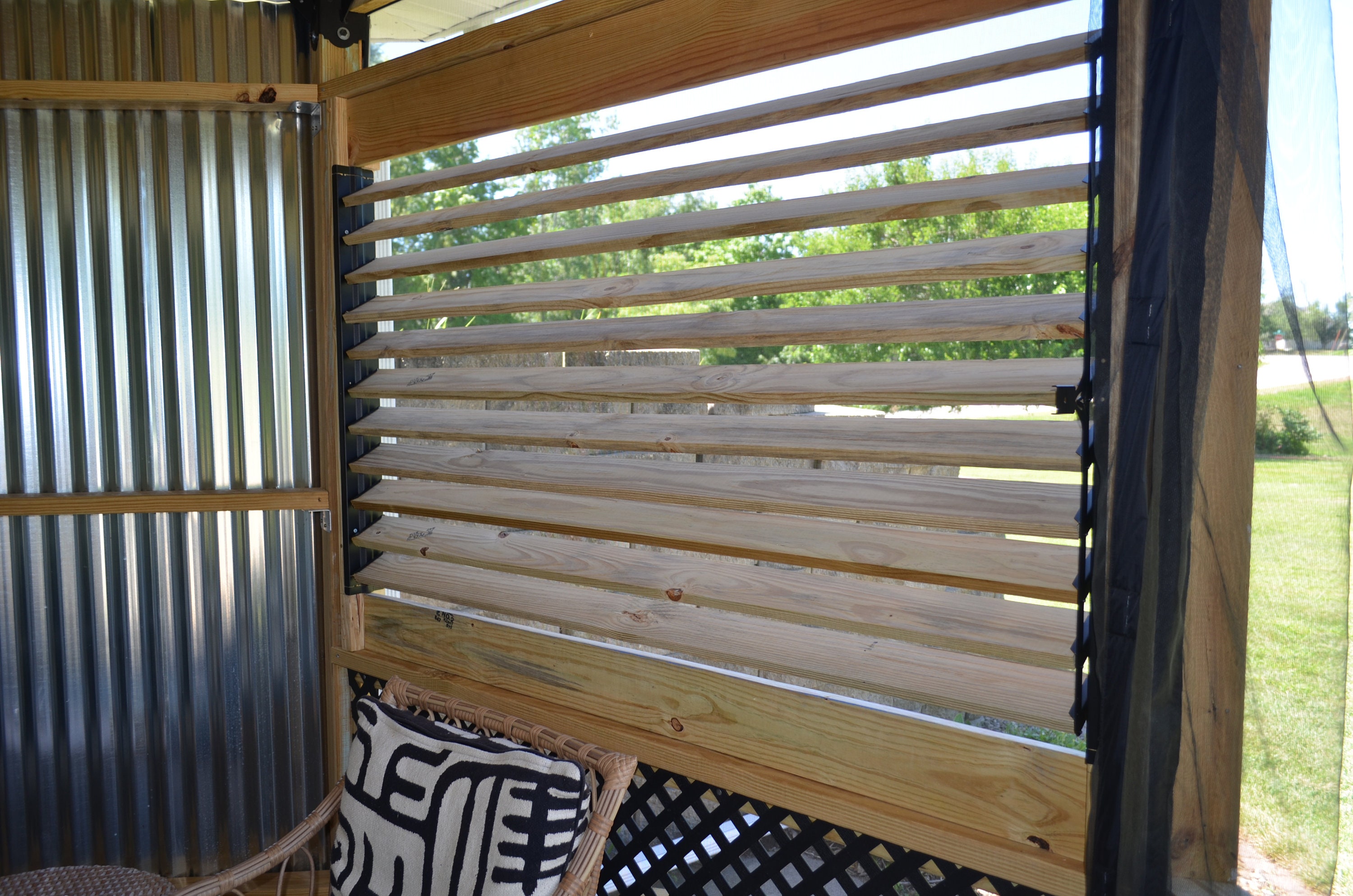 Decorative DIY 36 Louvers Kit Wood/ Pvc Louvers for Privacy & Safety - Etsy