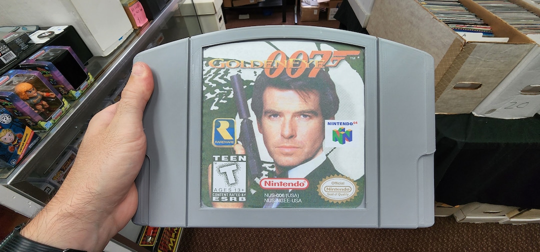 3D Printed N64 Cartridge - Etsy