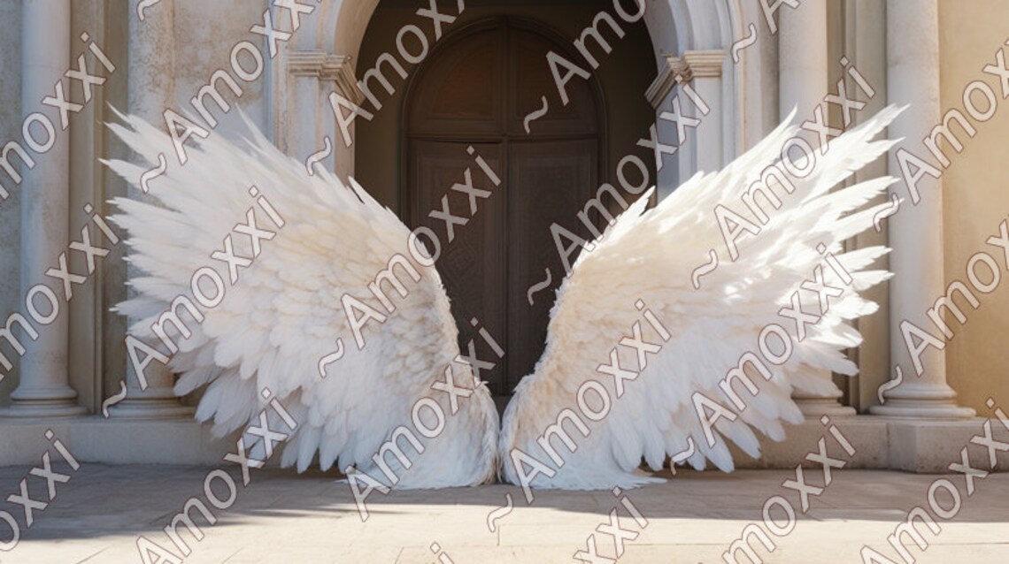 Angel Wings Set 2 - in Front of Churches - Etsy