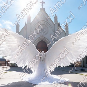 Angel Wings Set 2 - in Front of Churches - Etsy