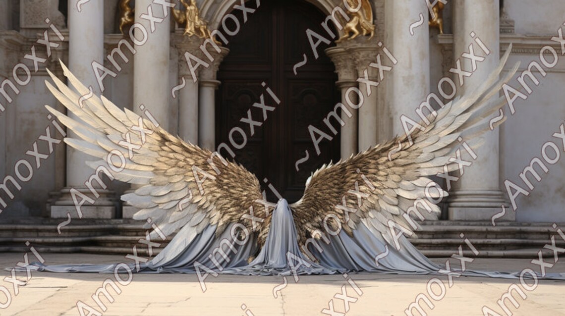 Angel Wings Set 2 - in Front of Churches - Etsy
