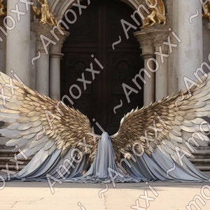Angel Wings Set 2 - in Front of Churches - Etsy