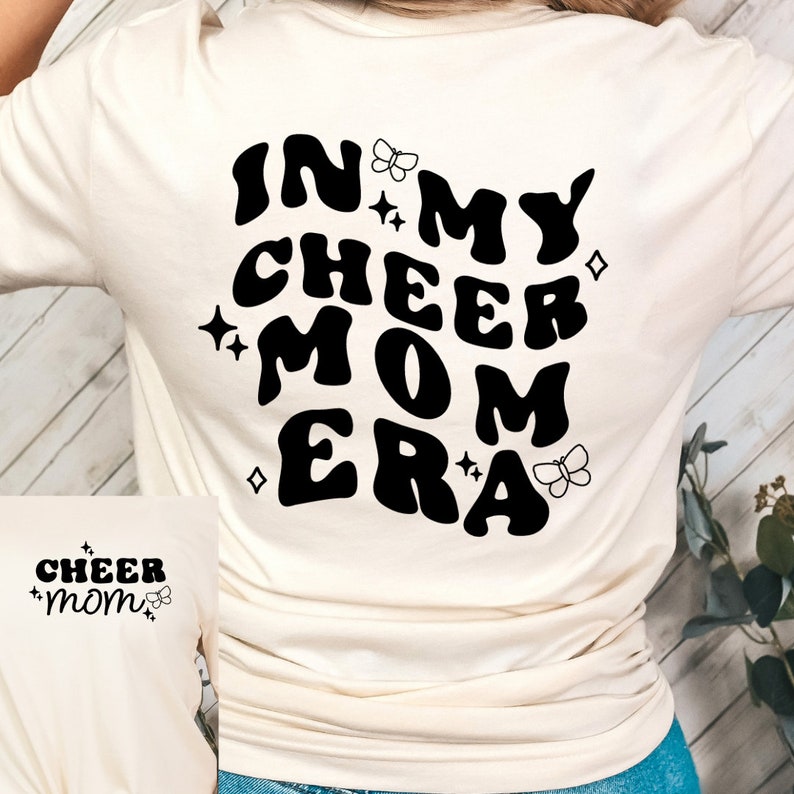 In My Cheer Mom Era Sweatshirt Cheer Mom Sweatshirt Mom Era Etsy