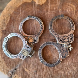 Handcuffs Custom Engraved - Etsy