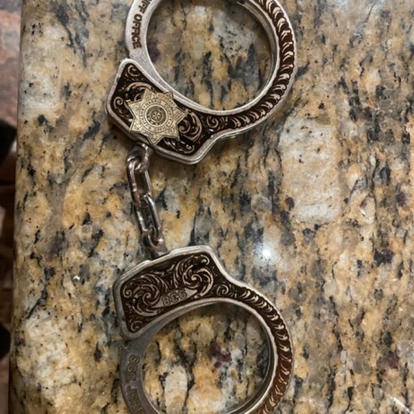 Customized Engraved Handcuffs - Etsy