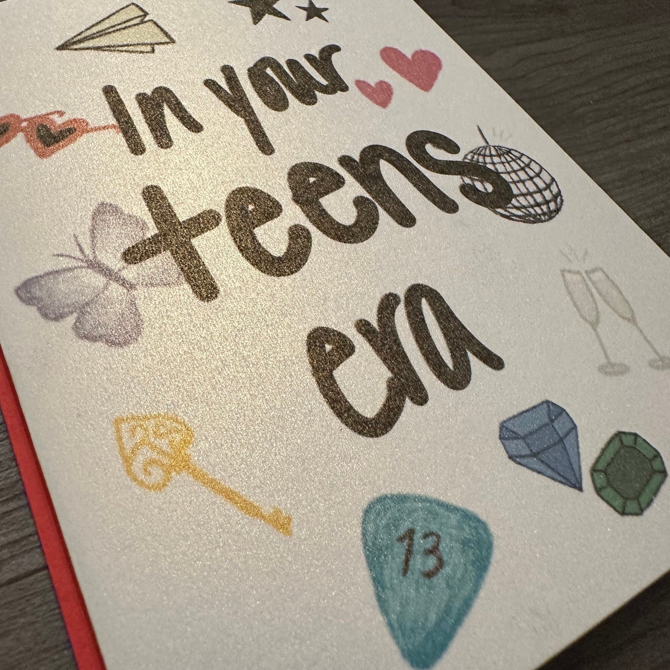 In My Era Taylor Swift Inspired Birthday Card - Etsy
