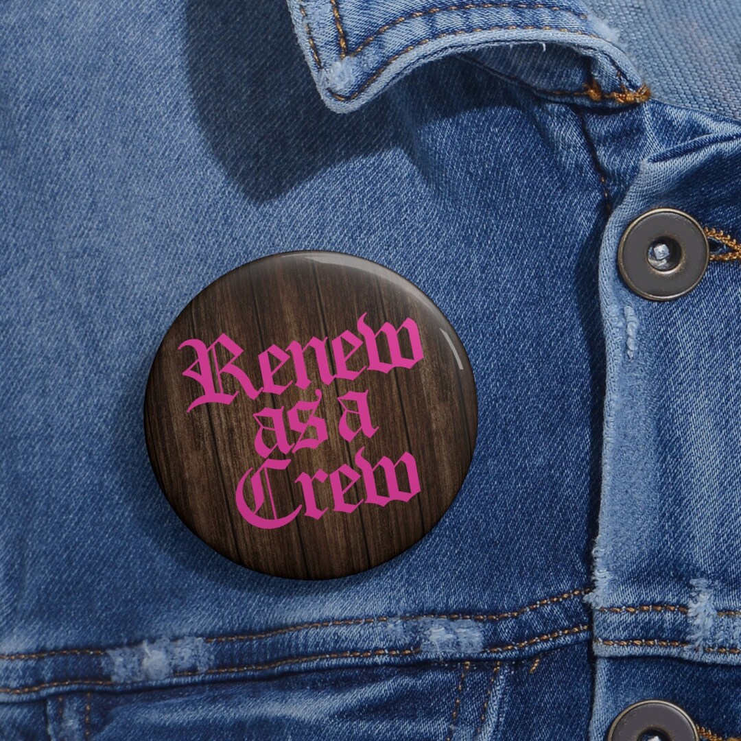 Save OFMD Renew as a Crew Pin Buttons, Save Our Flag Means Death Pin ...