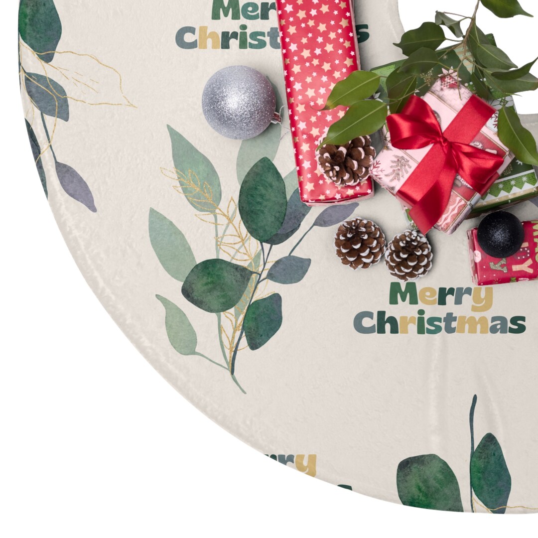 Christmas Tree Skirts Santa Christmas Aussie Chrissy - Etsy