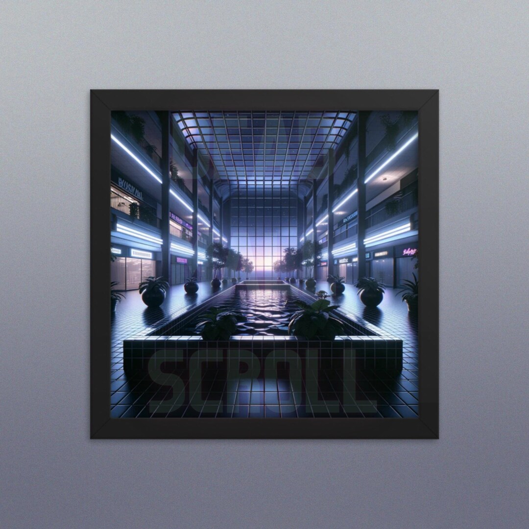 Goth Wall Art | Shopping Mall | Dead Mall Art | Dark Academia ...