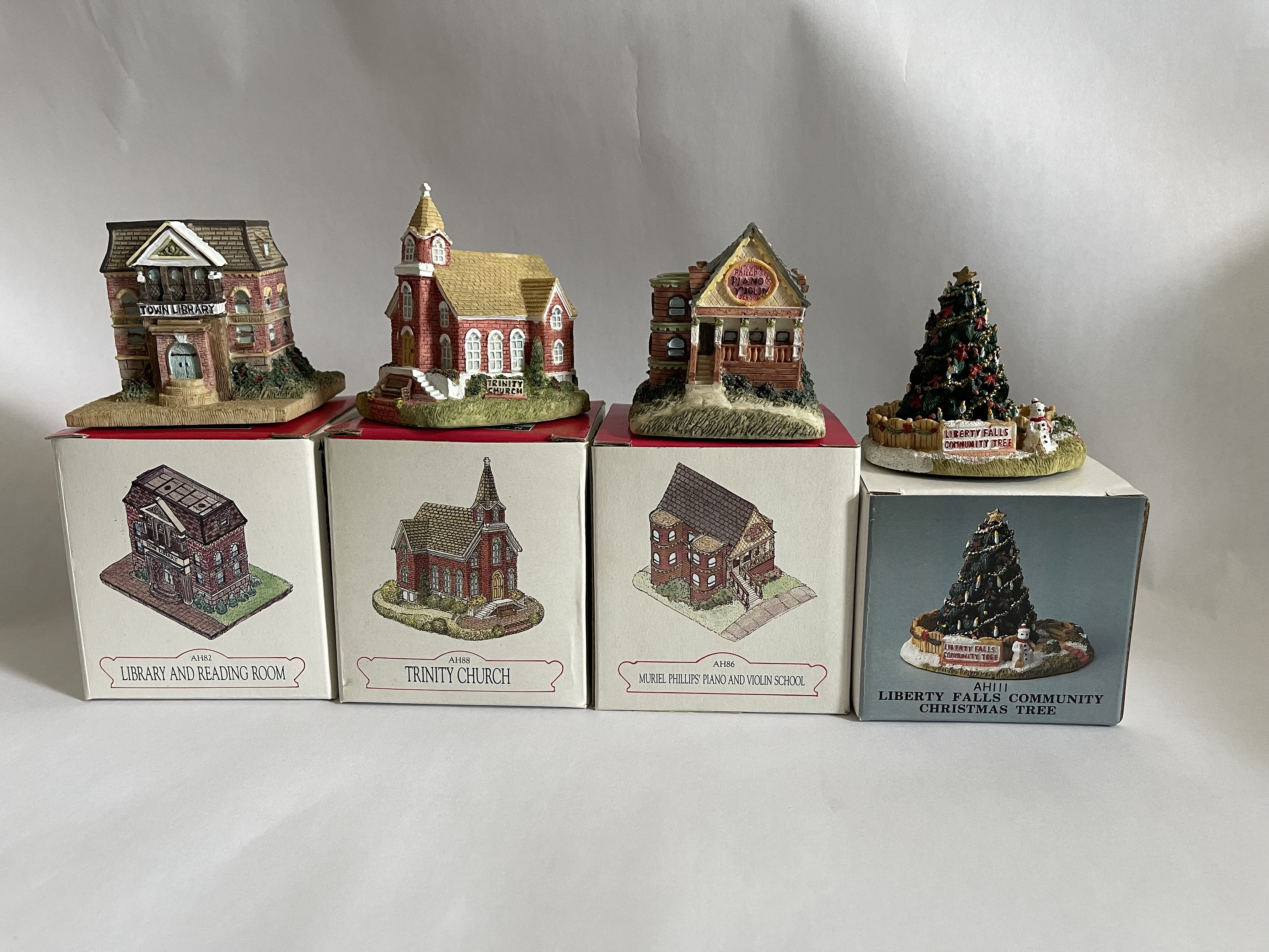 Liberty Falls Americana Collection 1990’s Box Victorian Figurines #2 - Etsy