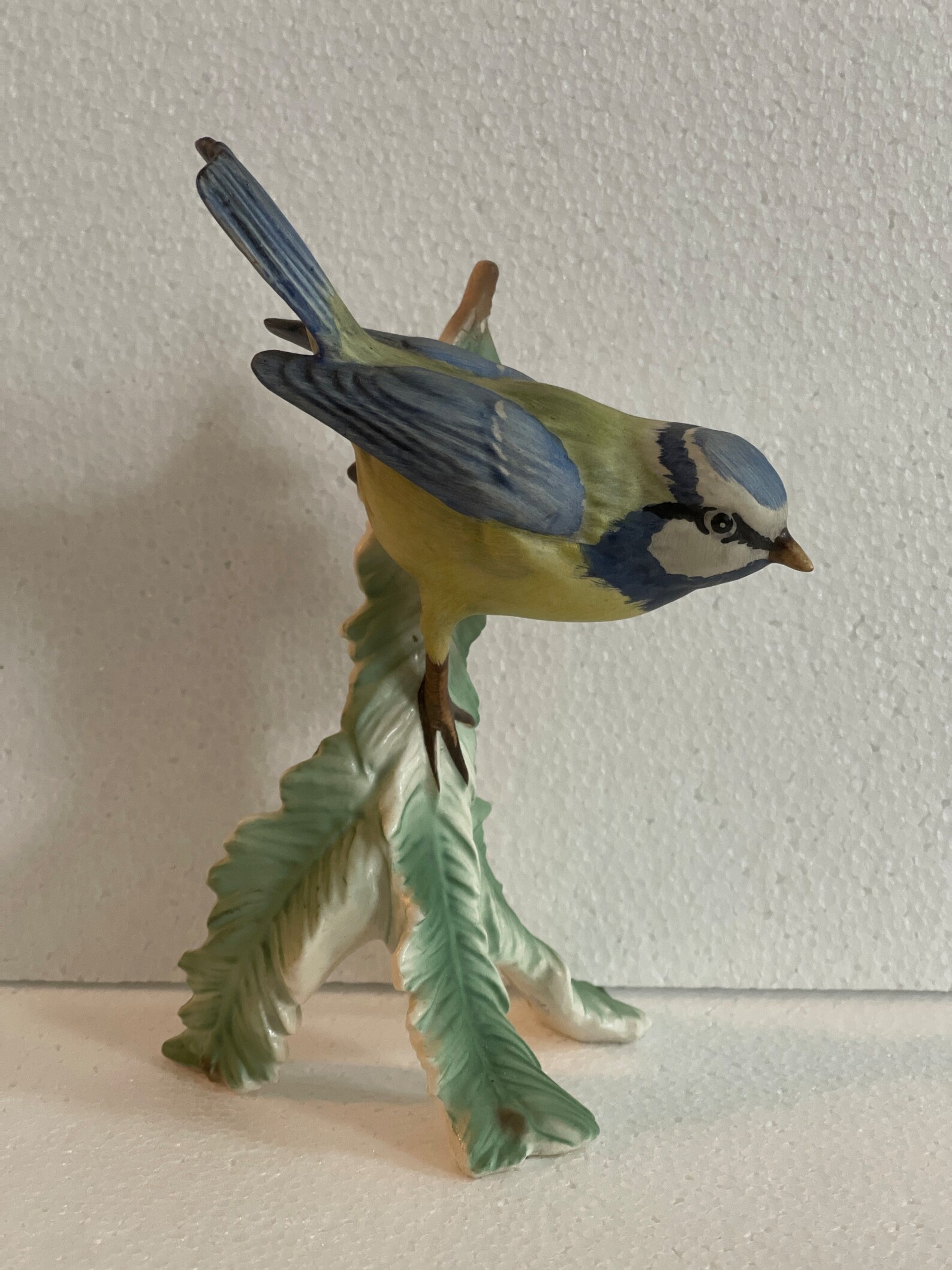 1973 GOEBEL Blue Tit Titmouse Bird Figurine W. Germany Vintage - Etsy
