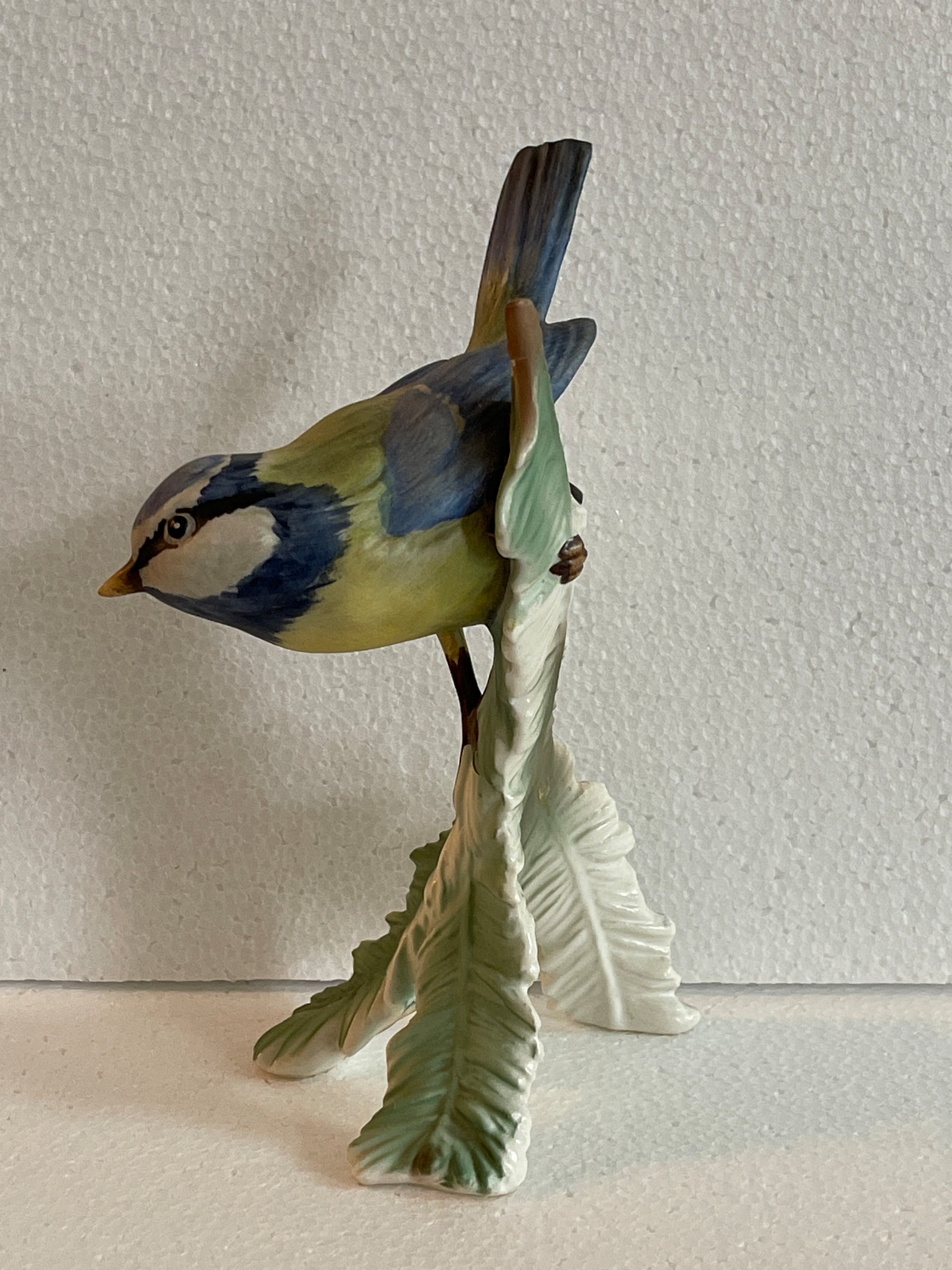 1973 GOEBEL Blue Tit Titmouse Bird Figurine W. Germany Vintage - Etsy