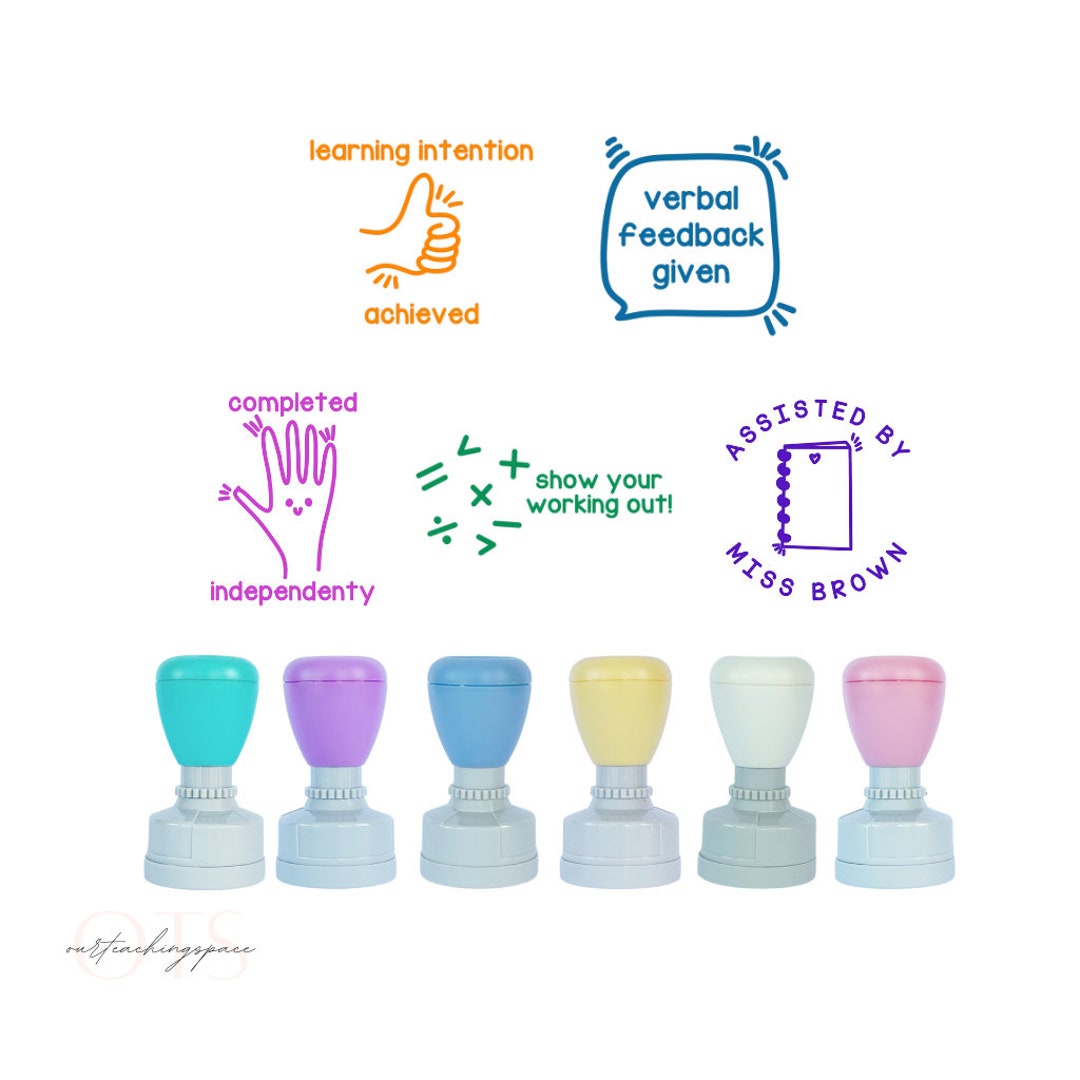 Classroom Stamps Non Custom Stamp Custom Teacher Stamp Personalised ...