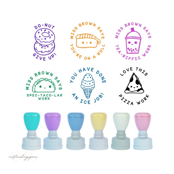 Teacher Stamps - Etsy