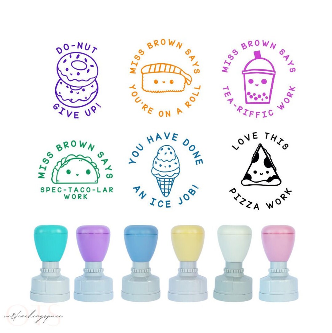 Classroom Stamps Non Custom Stamp Custom Teacher Stamp Personalised ...