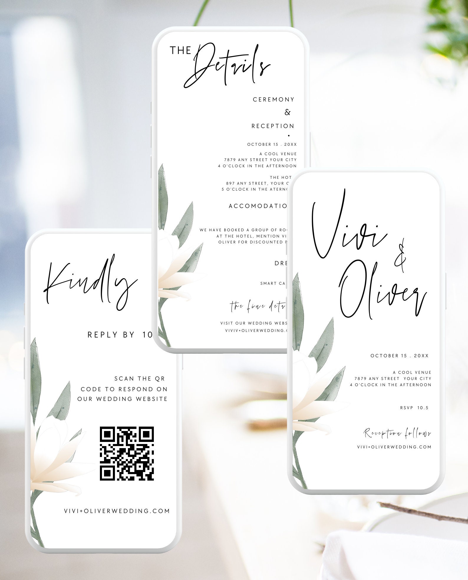 Wedding Invitation Bundle Seating Charts Template RSVP Card - Etsy