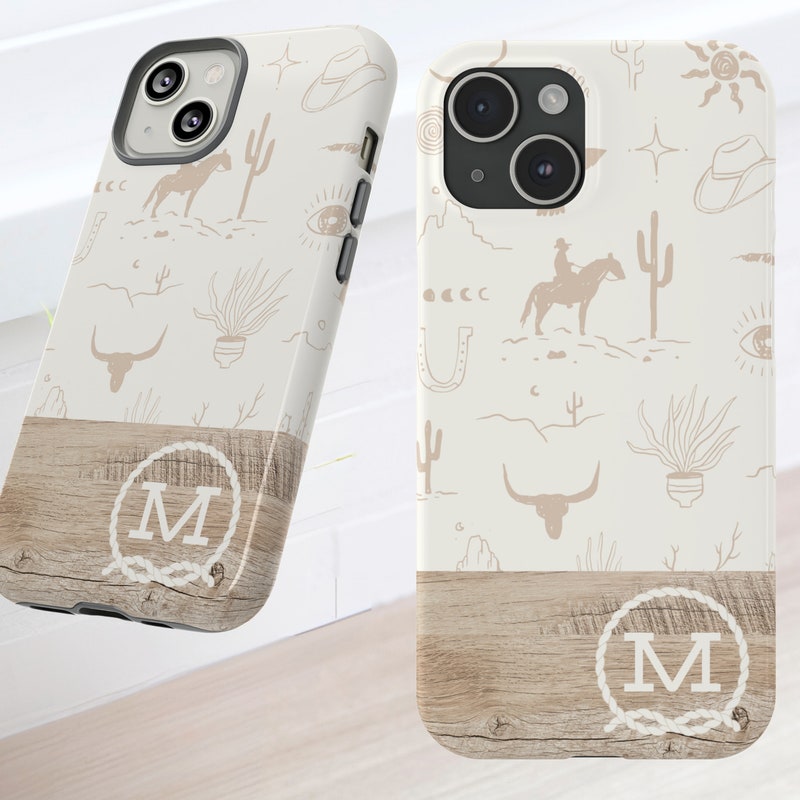 Western iPhone Case - Etsy