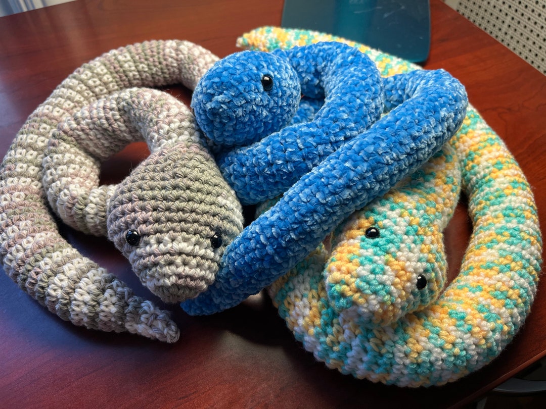 Plushie - Snake - Emotional Support - Stuffy - Stuffed Animal ...
