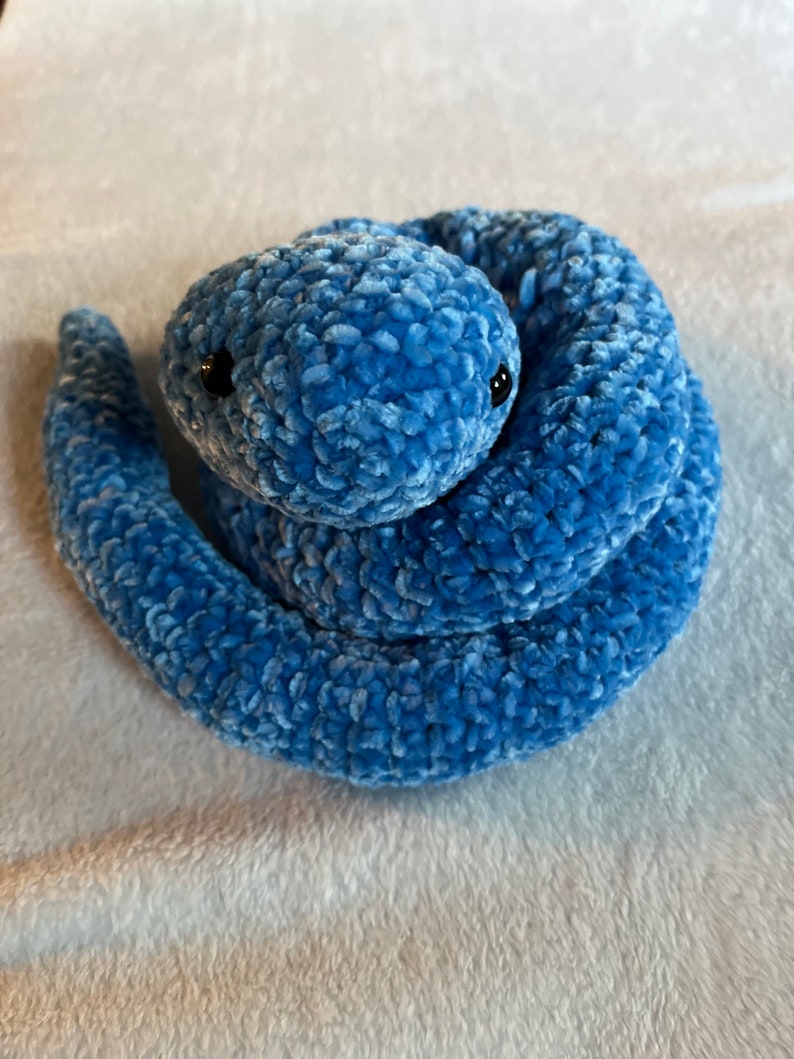 Plushie Snake Emotional Support Stuffy Stuffed Animal Amigurumi - Etsy