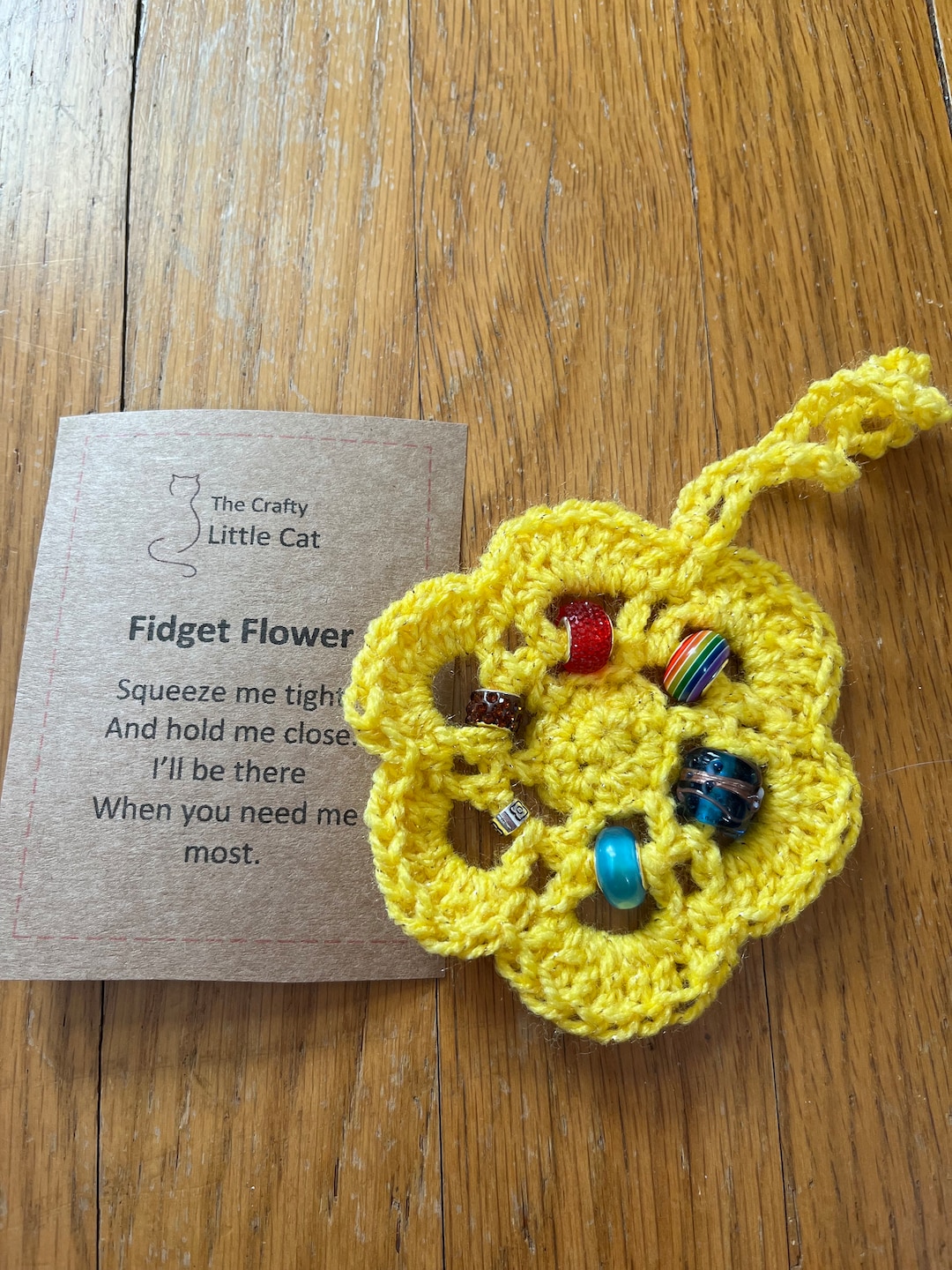 Fidget Flower Yellow Sun - Etsy