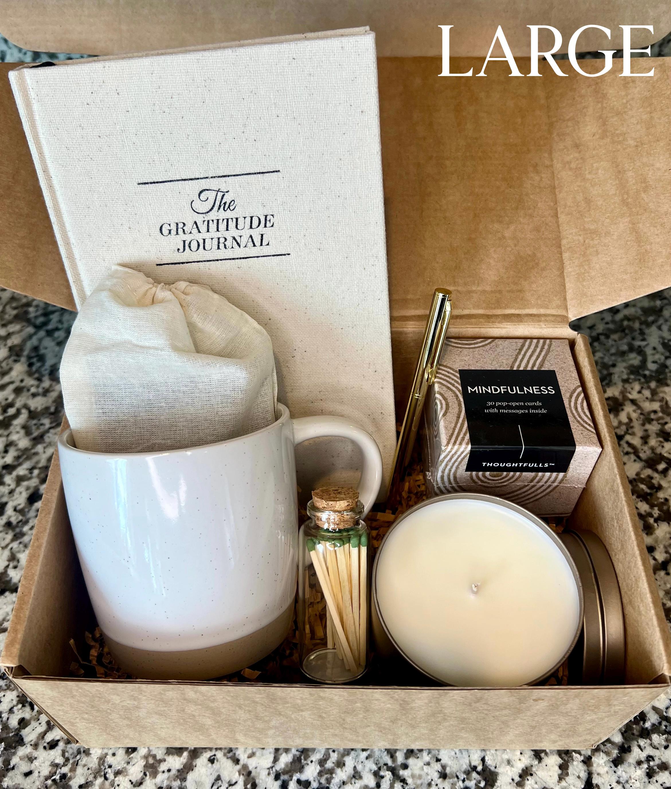 Mindfulness Gift Box Meditation Kit Wellness Set Gratitude Journal ...