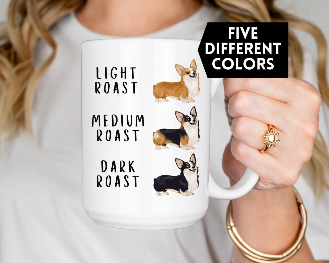 Corgi Coffee Mug Funny Dog Mom Gift Coffee Lover Gift Ceramic Cup Dog ...