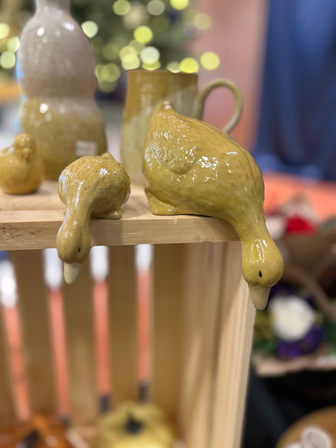 Handmade Shelf Ducks - Made With Vintage Slip Cast Molds - Etsy