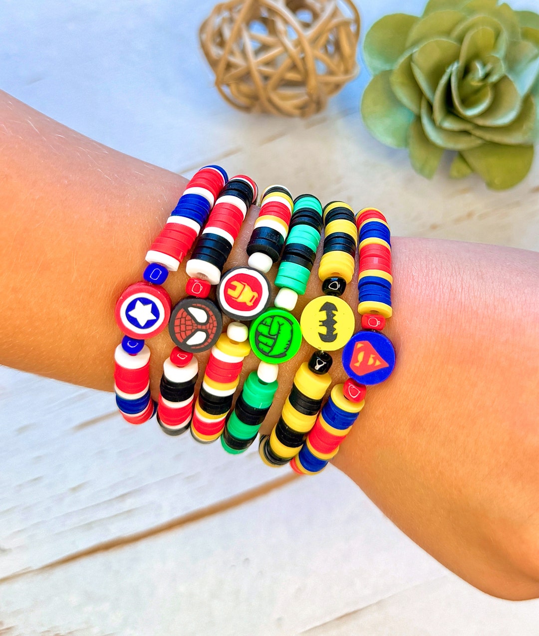 Young Heroes Super Bracelet Collection - Etsy