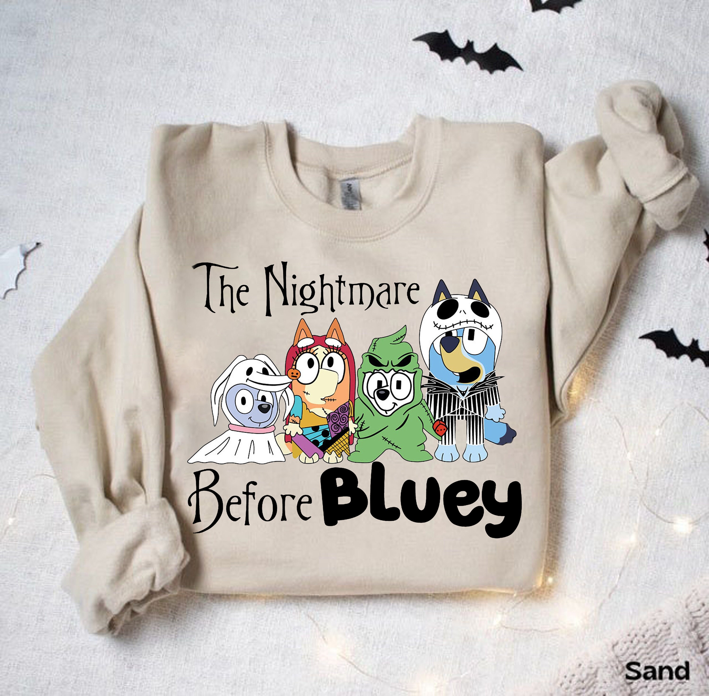 The Nightmare Before Bluey PNG, Bluey Halloween Png, Bluey Png, Bluey ...