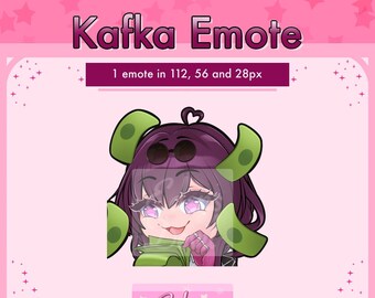 Kafka Boom Emote for Twitch, Discord and Youtube | Custom Emotes ...
