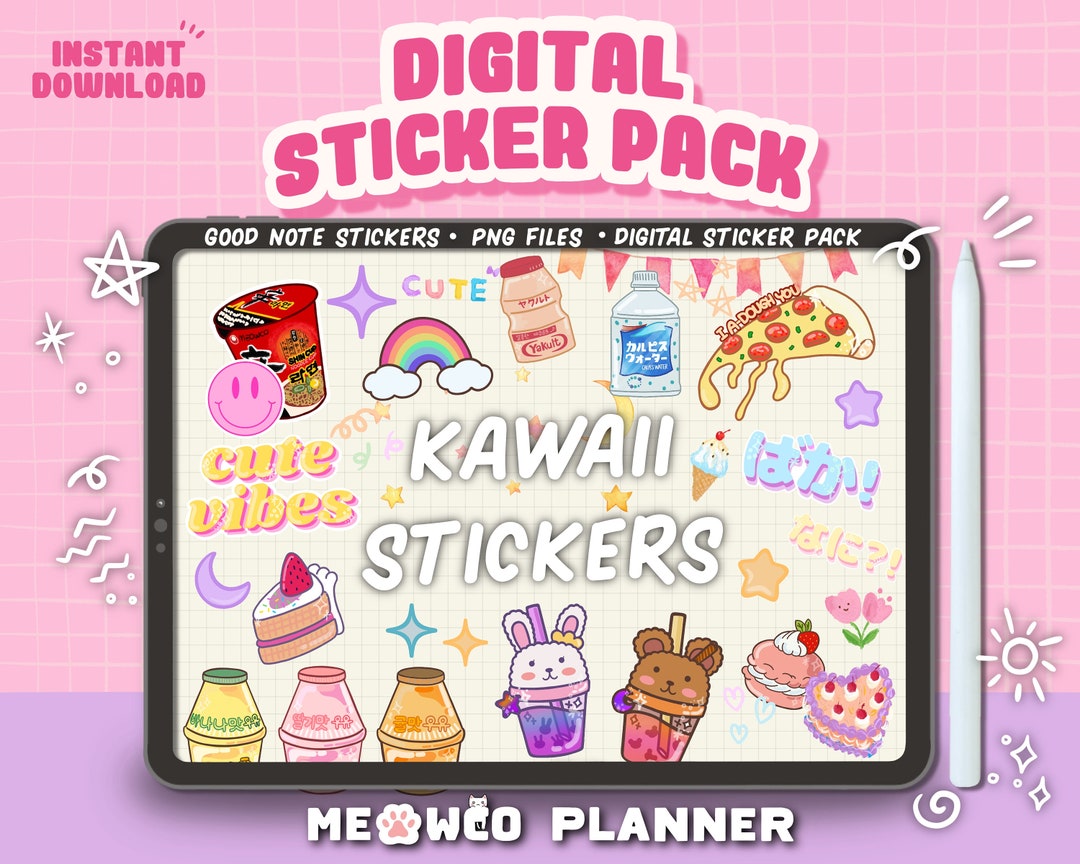 Digital Stickers Daily Planner Stickers iPad Stickers Goodnotes ...