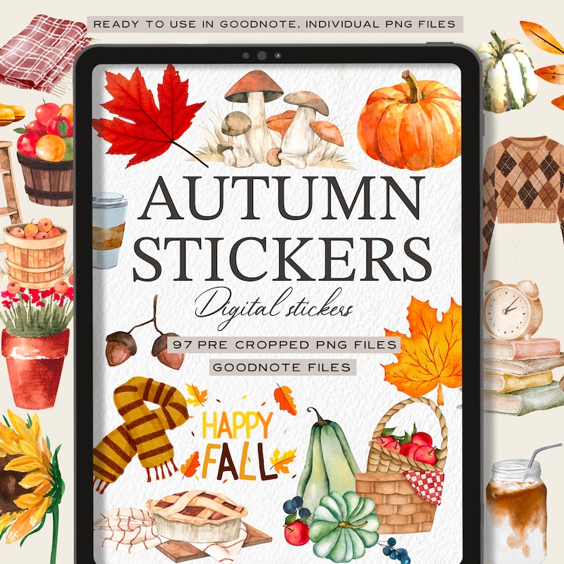 Autumn Digital - Etsy