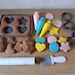 Felt Cookie Baking Food Set, Plush Toys Pretend Play, Montessori, Play ...