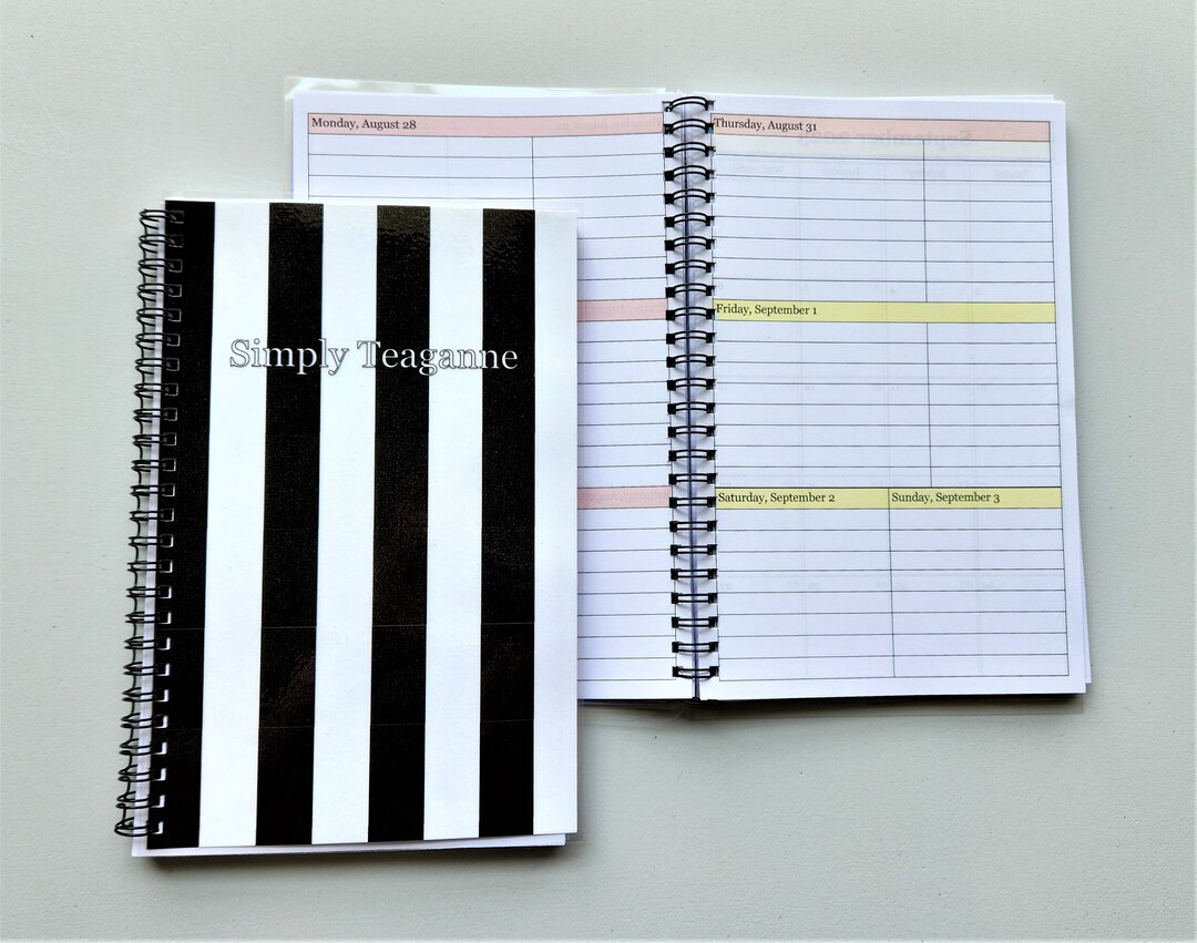 Classic Weekly Planner, Pastel, Customizable, Personalized, 2025 ...