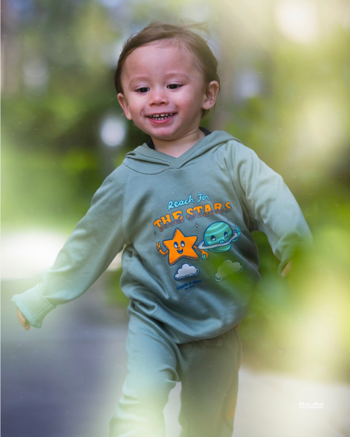 Positive Space Hoodie Kids Reach for the Stars Jacket Cute Trendy Baby ...