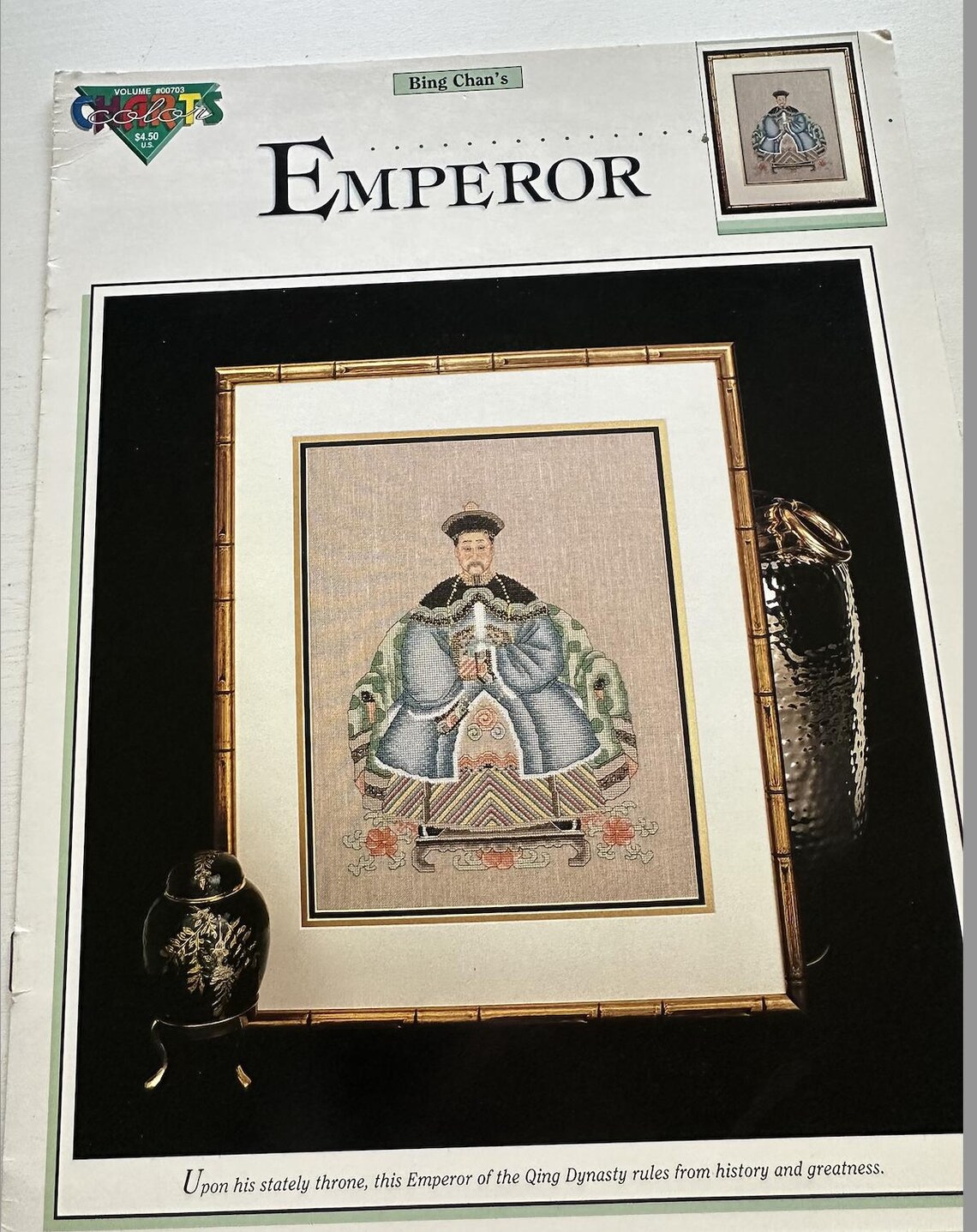 Bing Chan's Emperor by Color Charts | Vintage Cross Stitch Patterns ...