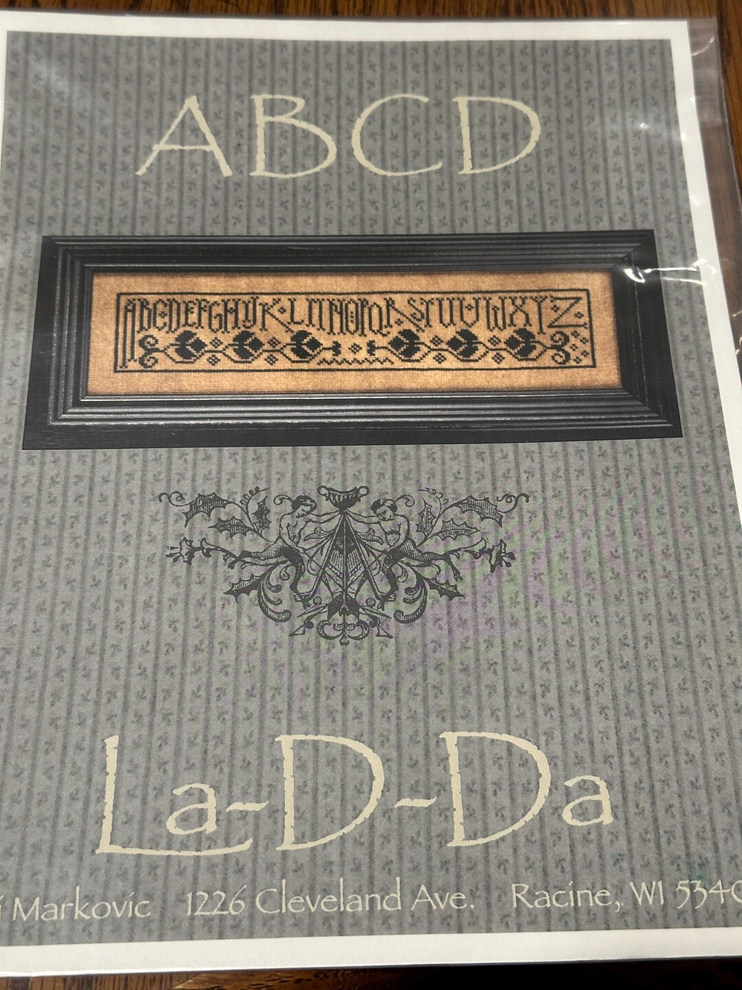 ABCD by La D Da - Cross Stitch Pattern - Etsy