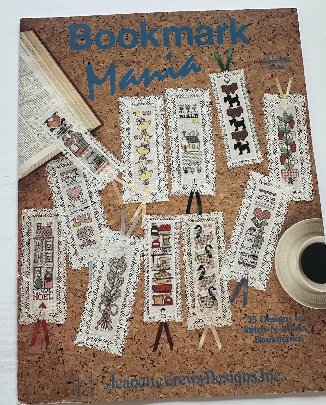 Bookmark Mania by Jeanette Crews Designs | 25 Designs | Cross Stitch ...